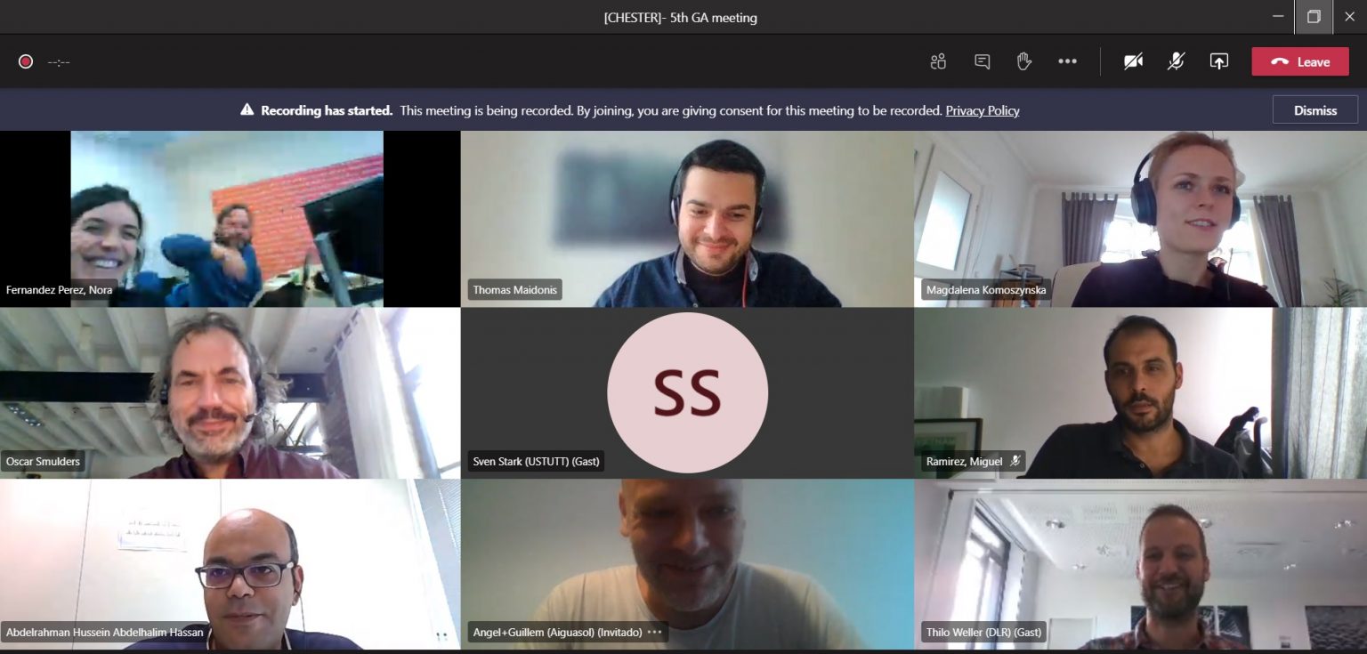 5th GA Meeting of CHESTER project » CHESTER Project